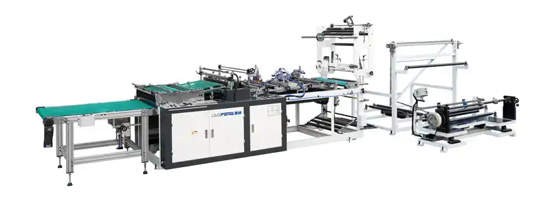 BF-650/800/1000/1200 Computer Control Side Sealing & Hot Cutting Bag ...
